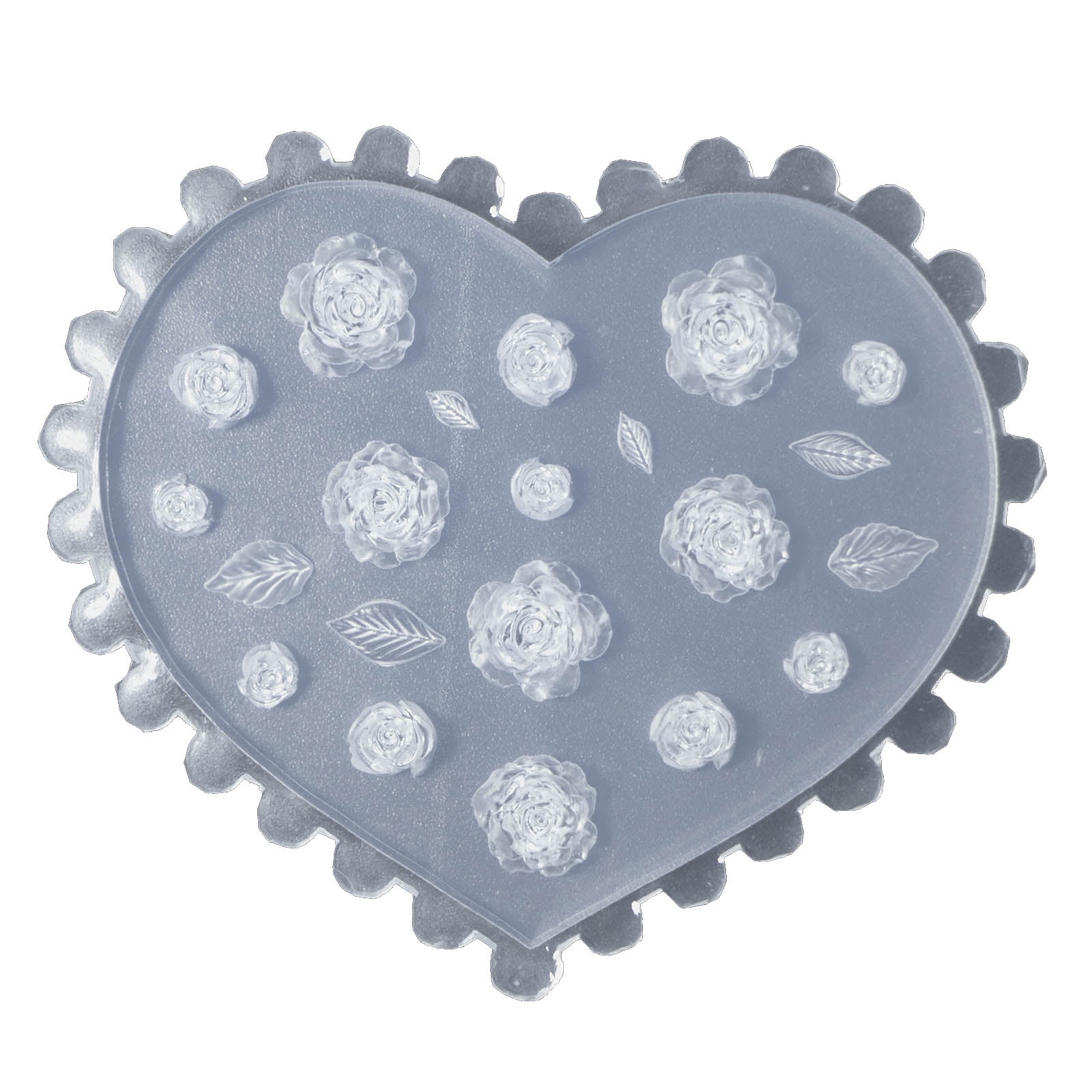 Silicone Epoxy Mold Embossed Pattern Molds Flowers Carving Mold ...