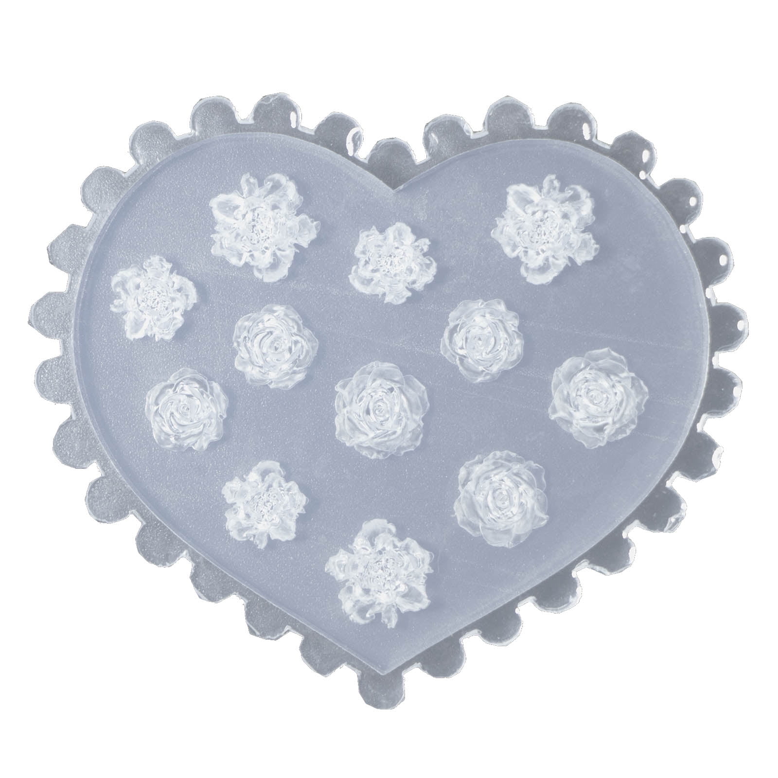 Silicone Epoxy Mold Embossed Pattern Molds Flowers Carving Mold ...