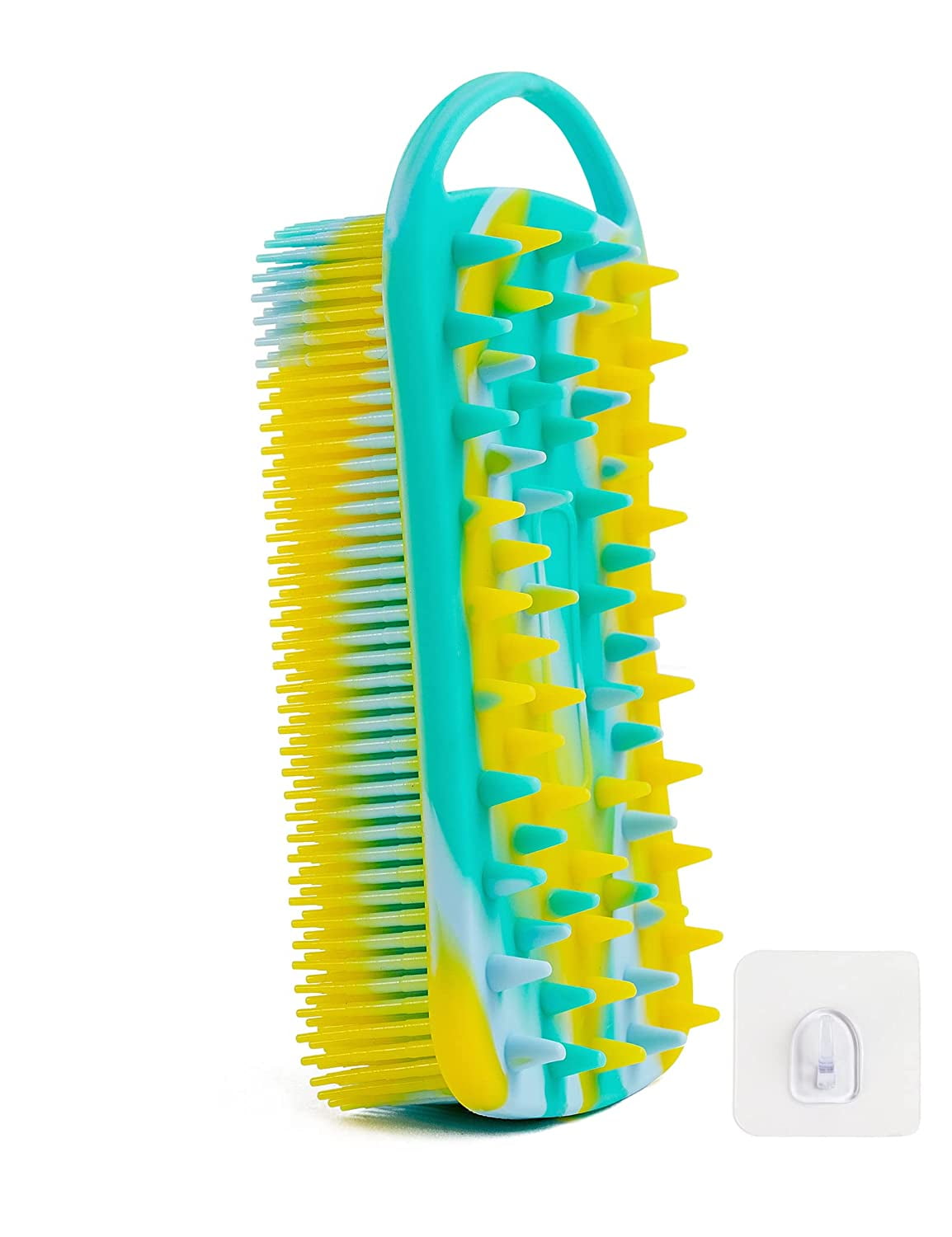 Silicone Exfoliating Body Scrubber Loofah Silicone Scalp Massager ...