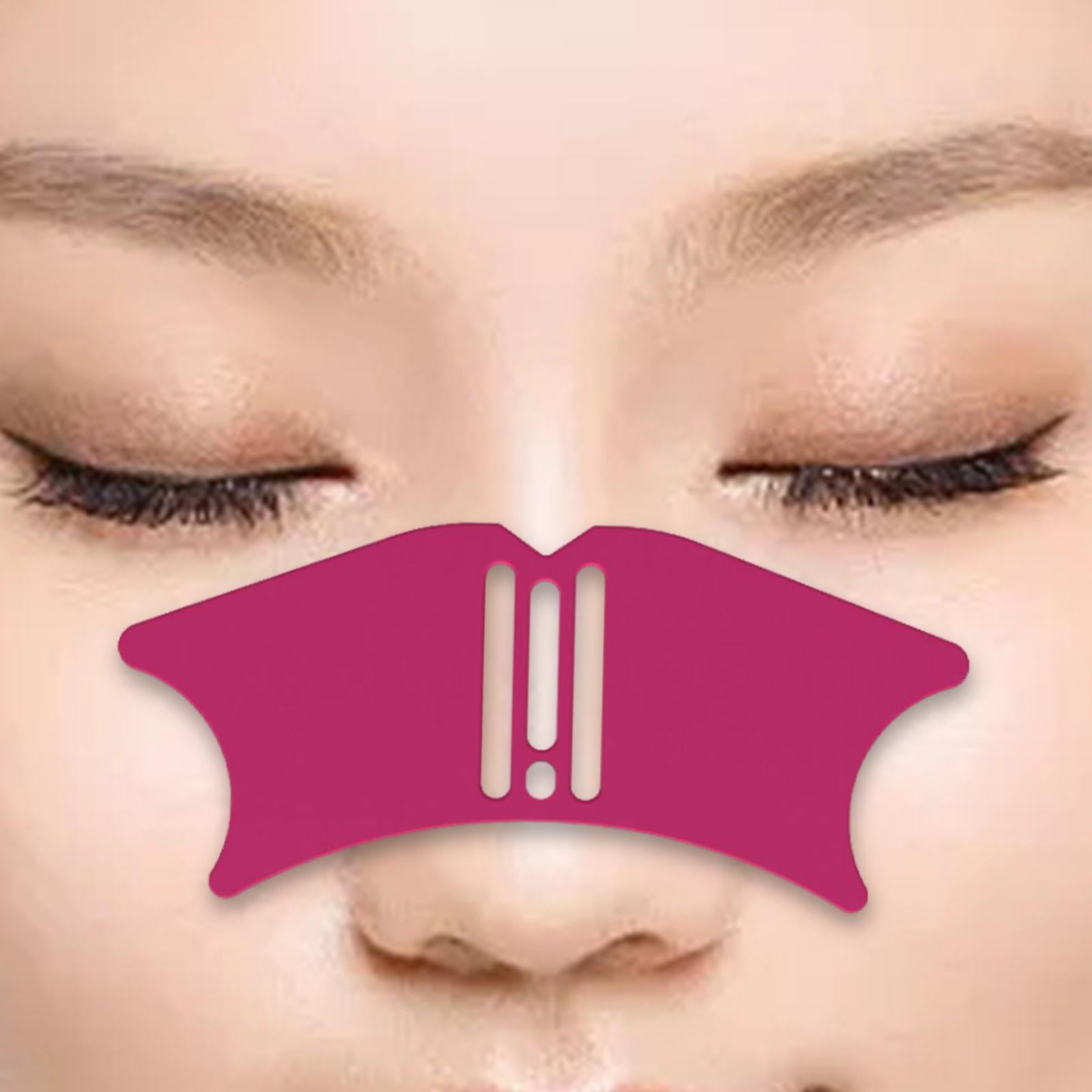 Silicone Eyebrow Stencil Nose Stencil Lightweight Sturdy Makeup Tool ...