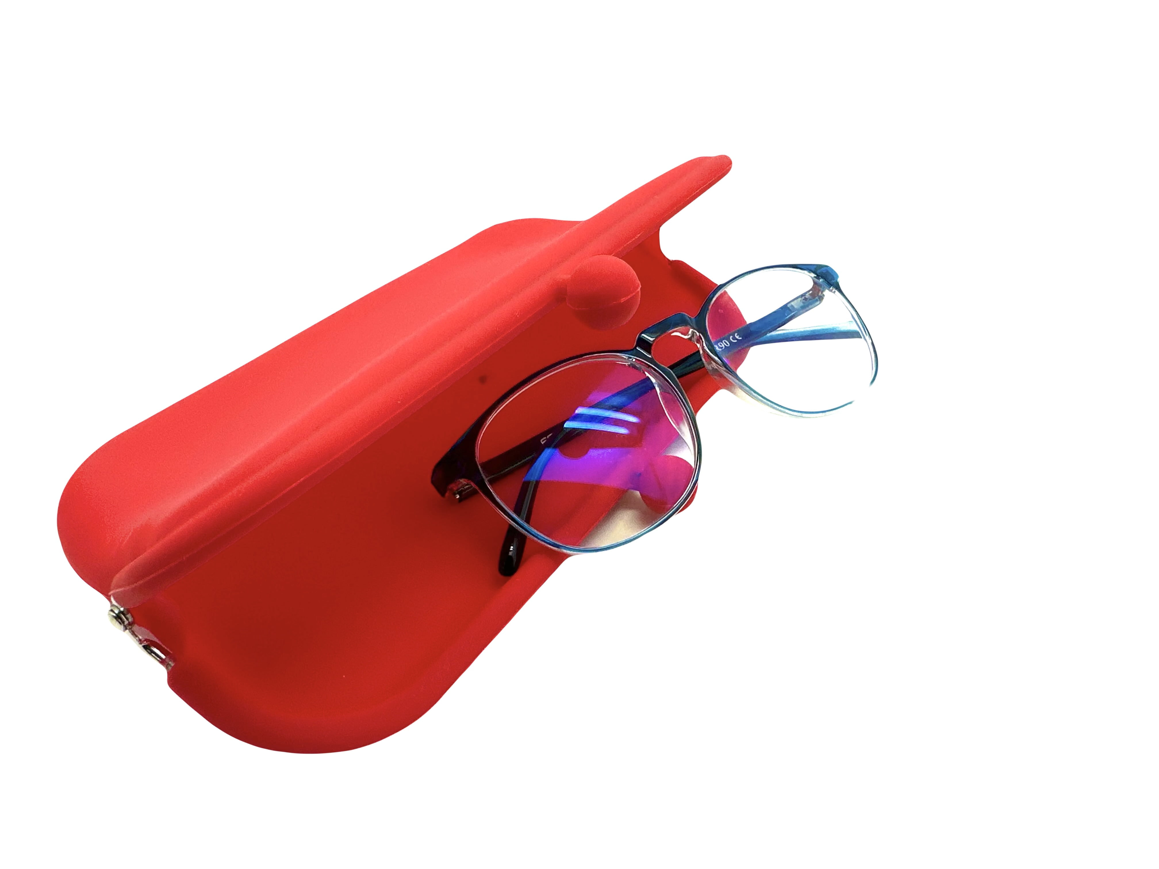 Silicone Eyeglass Case -Soft Touch Multi-Use Flexible Silicon Utility ...