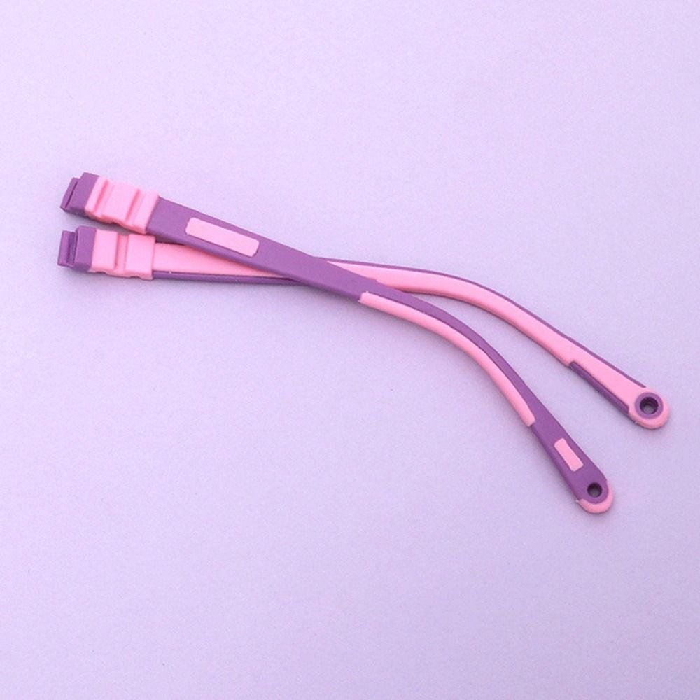 Silicone Eyeglasses Snap-on Anti-Slip Glasses Arm Replacement Leg ...