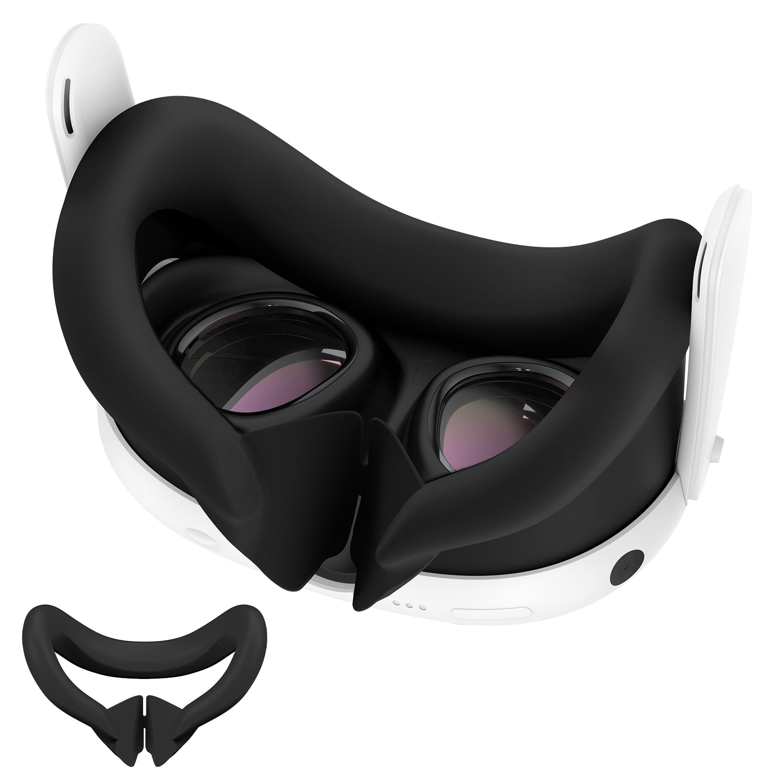 Silicone Face Cover Pad Replacement Face Cushion for Meta Quest 3 ...