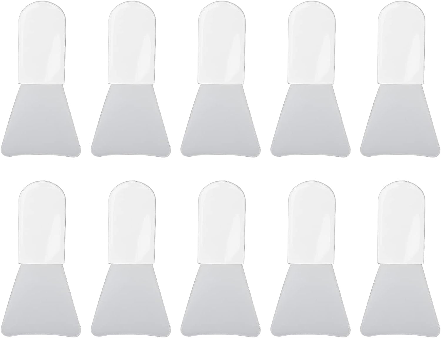 Silicone Face Mask Applicator, Handy Silicone 10pcs Mini Silicone Mask ...