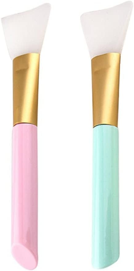 Silicone Face Mask Brushes, Mask Beauty Tool DIY Mask Stick Soft ...