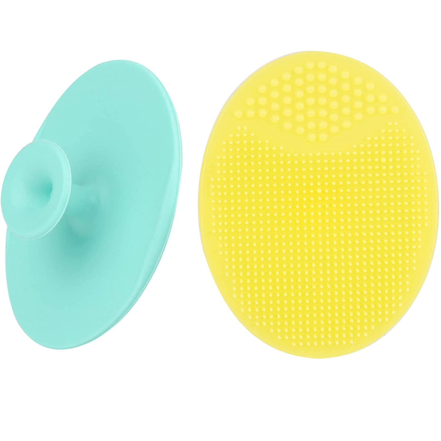 Silicone Face Scrubbers Exfoliator Brush-Facial Cleansing Brush ...