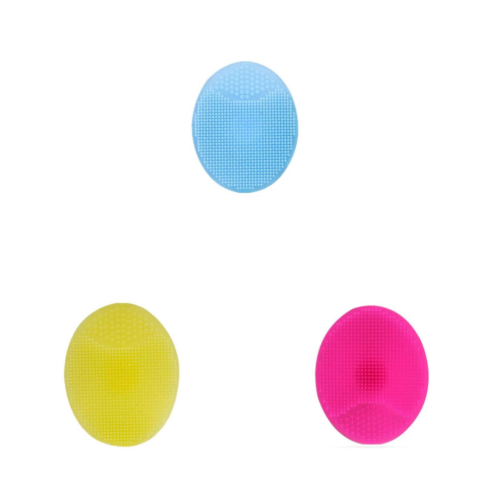 Silicone Face Scrubbers Exfoliator Brush Facial Cleansing Brush Pad ...