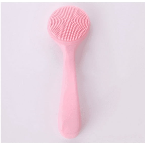 Silicone Facial Cleansing Brush, Handheld Deep Cleaning Exfoliator ...