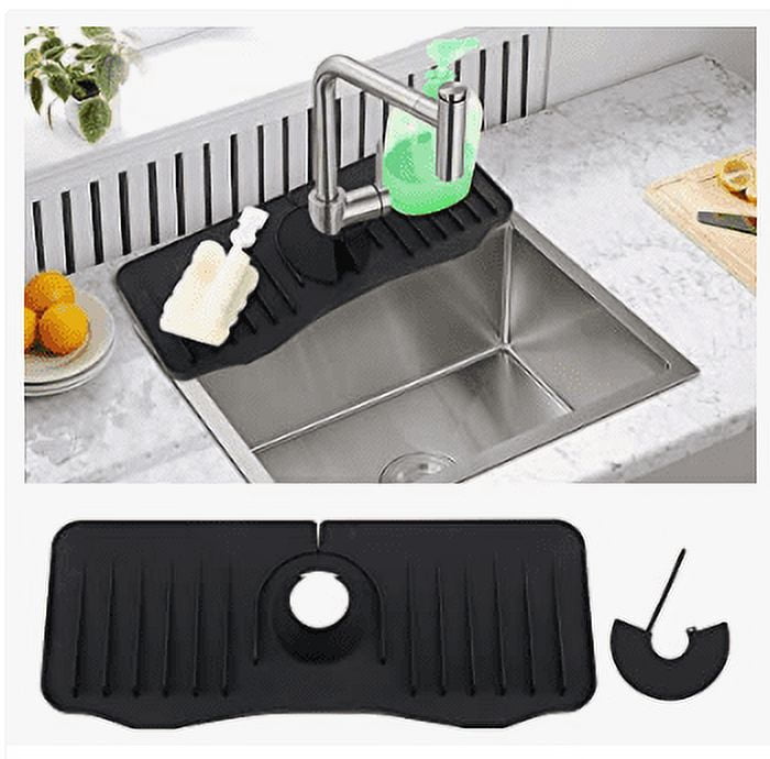 Silicone Faucet Splash Guard - Keep Your Bathroom and Kitchen Clean ...