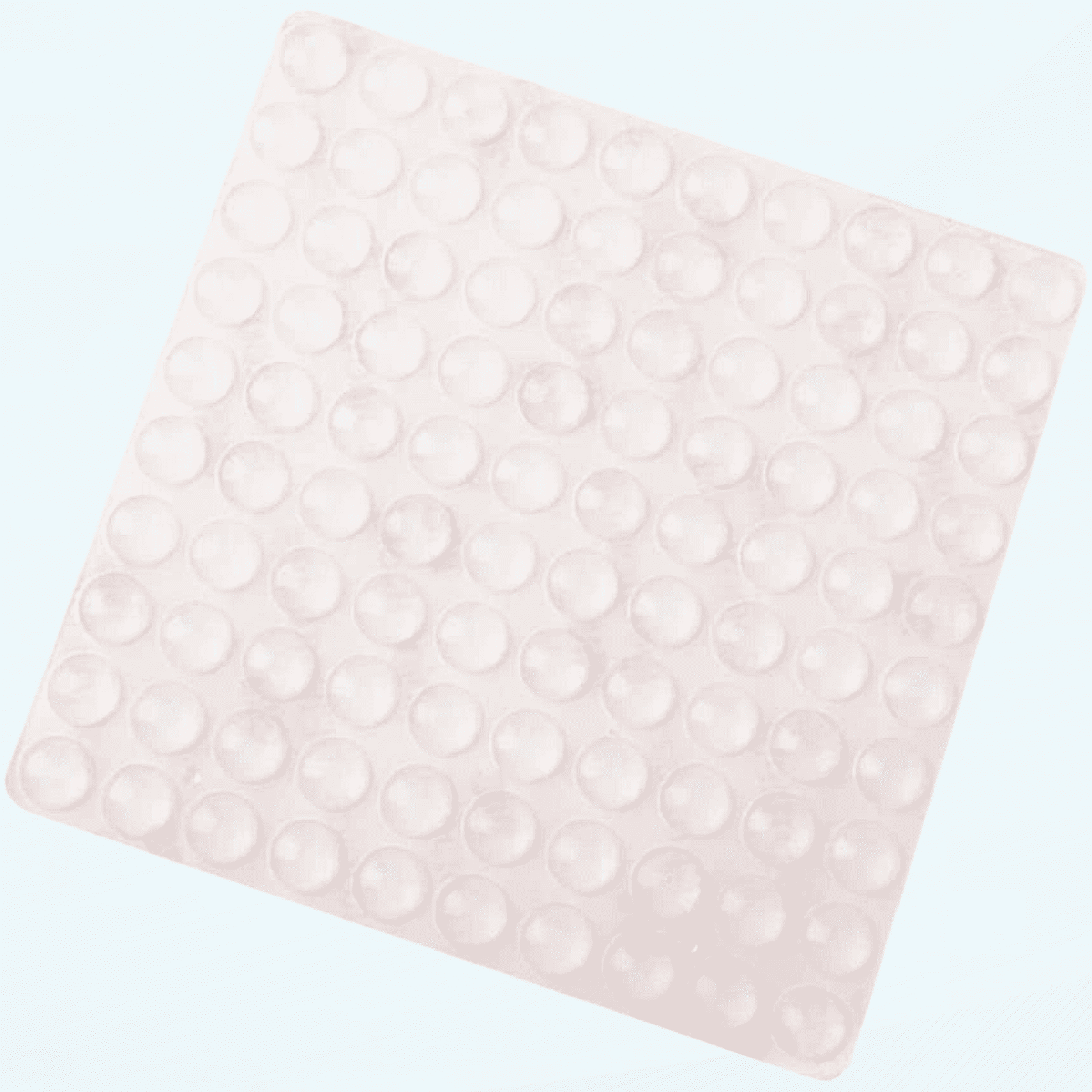 Silicone Feet Pads Round Small Clear Adhesive Self Stick Soft Close ...