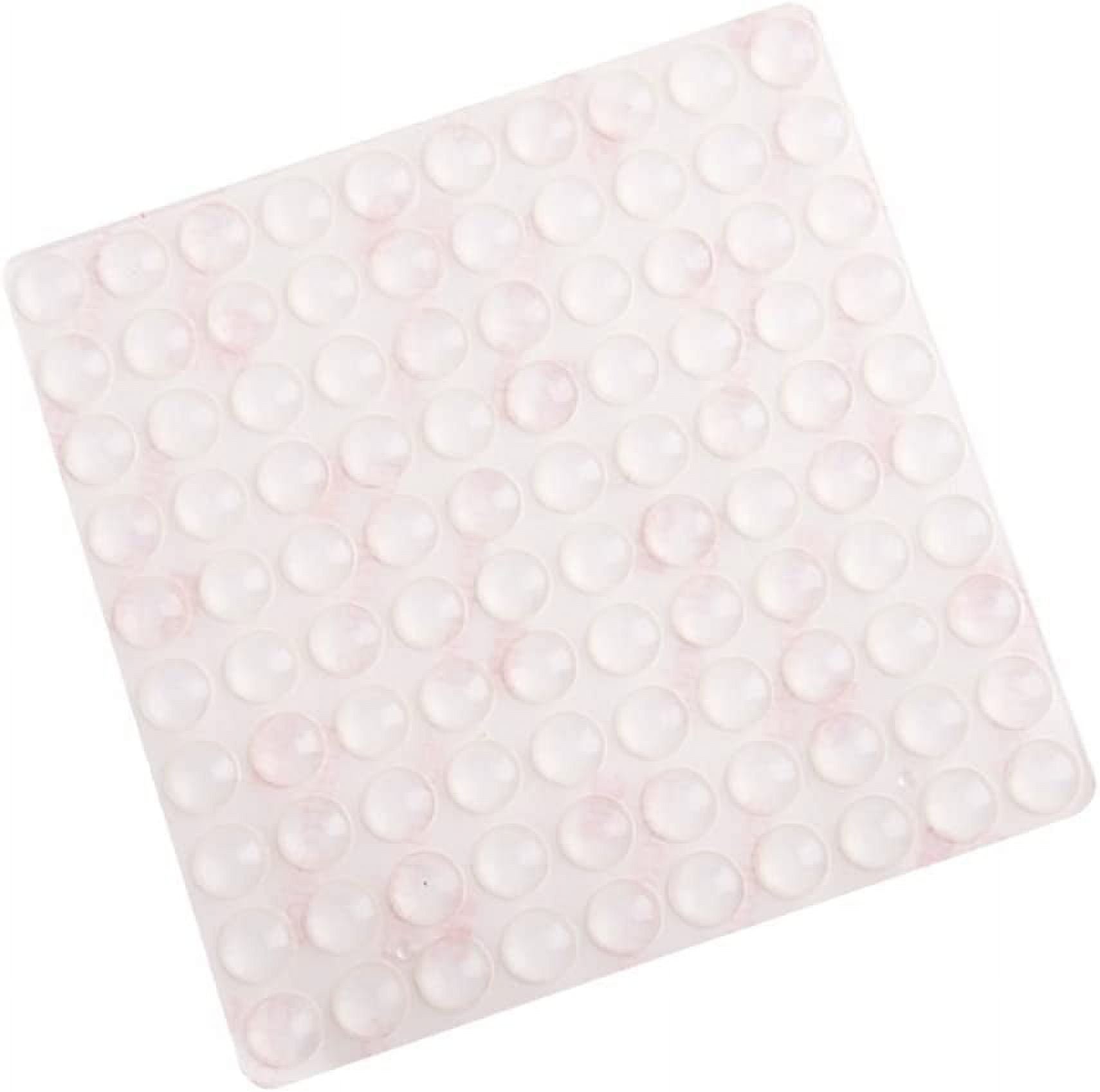 Silicone Feet Pads Round Small Clear Adhesive Self Stick Soft Close ...