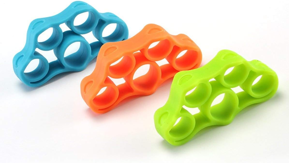 Silicone Finger Stretcher Hand Gripper Forearm Wrist Training ...