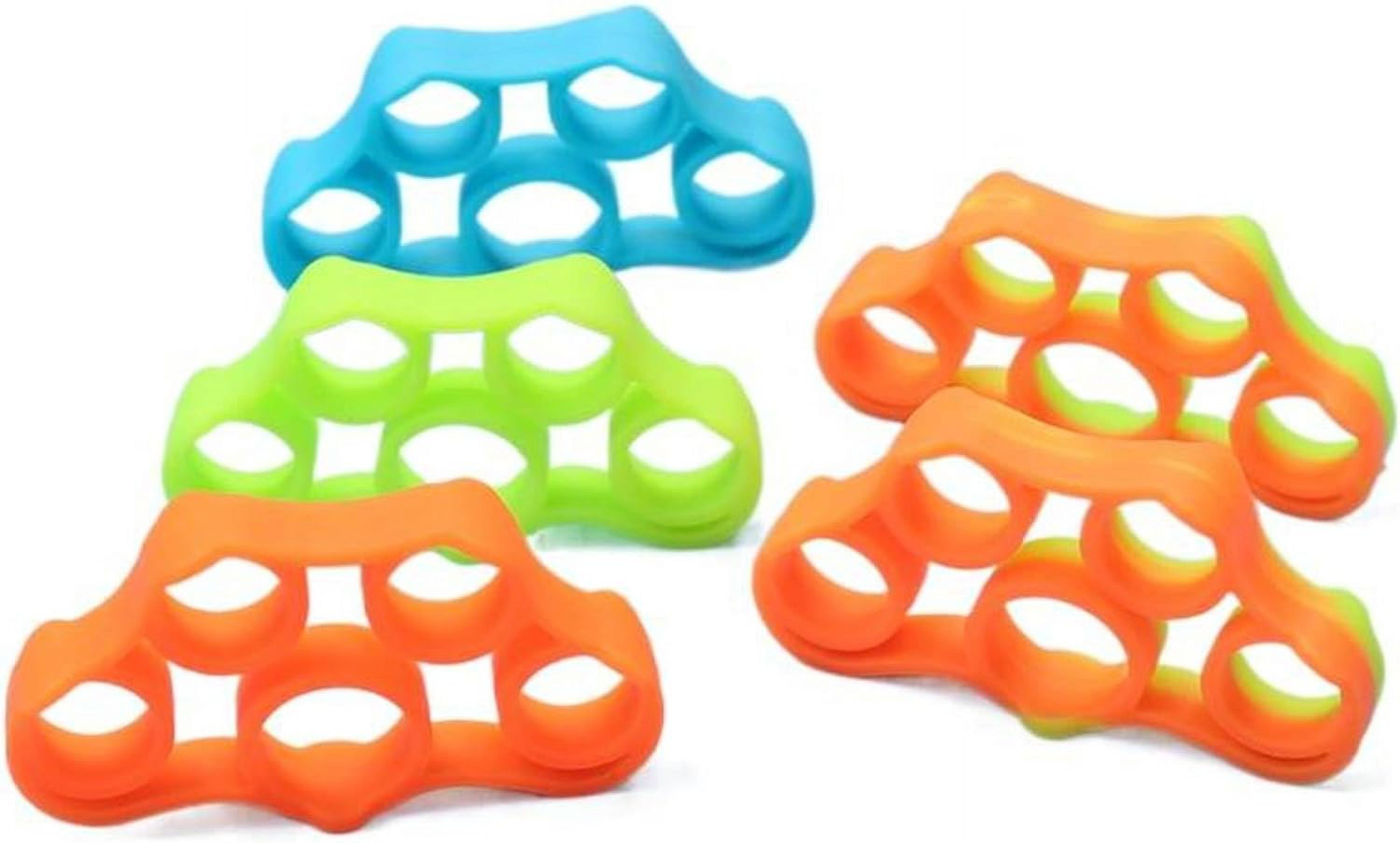 Silicone Finger Trainer Finger Jelly Power Ring Finger Exerciser Hand ...
