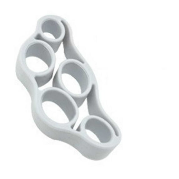Silicone Finger Trainer & Hand Strengthener Five Finger Pull Rings Soft ...