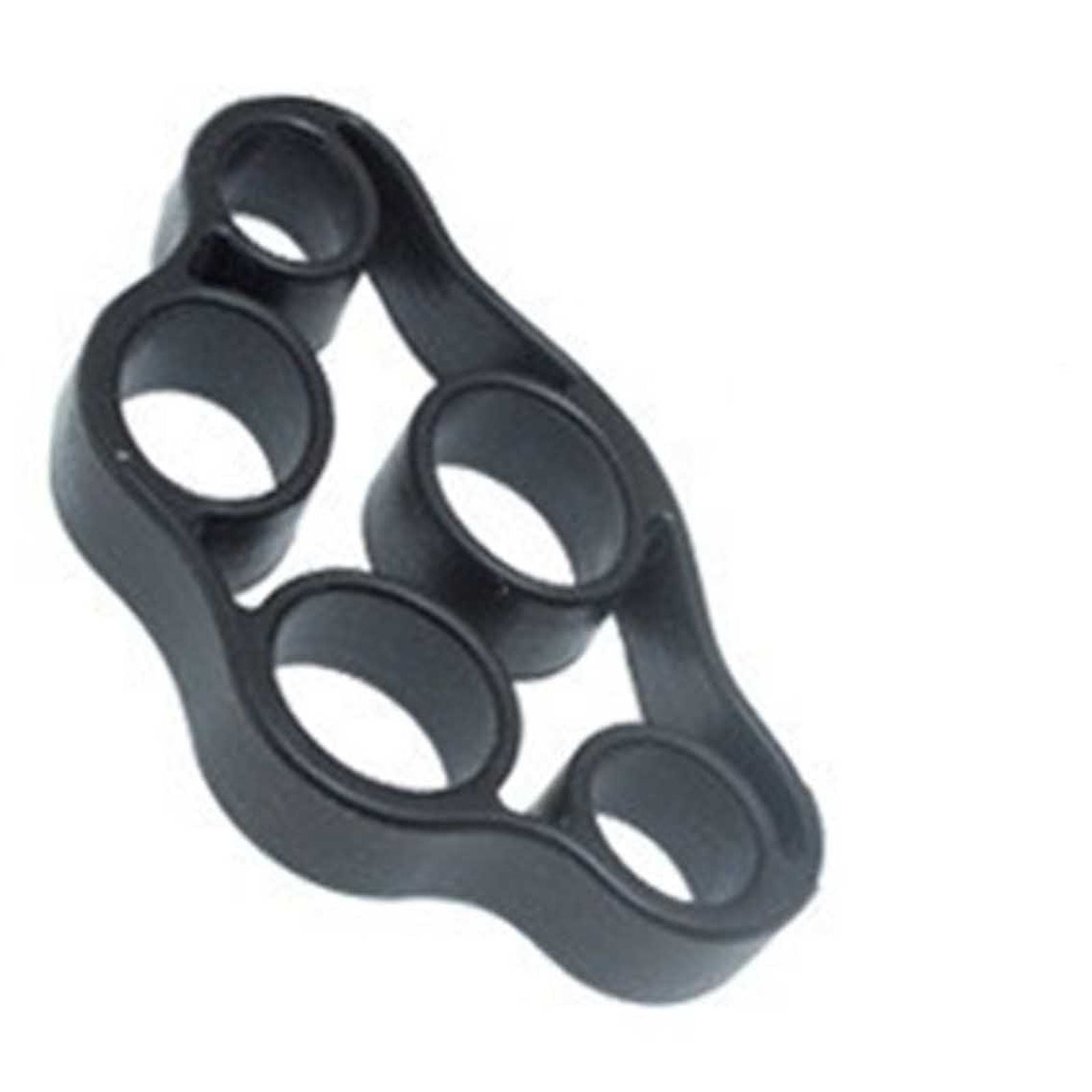 Silicone Finger Trainer & Hand Strengthener Five Finger Pull Rings Soft ...