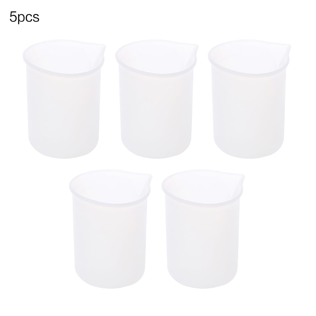 Silicone Flexible Nestable Measuring Cups Set for Epoxy Resin Butter ...
