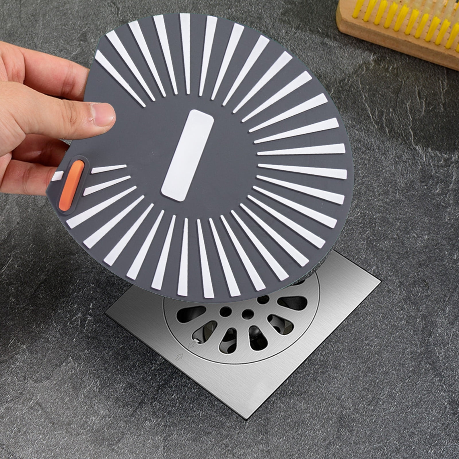 Silicone Floor Drain Cover, Odor-Proof Sealing Pad, Waterproof Insect ...