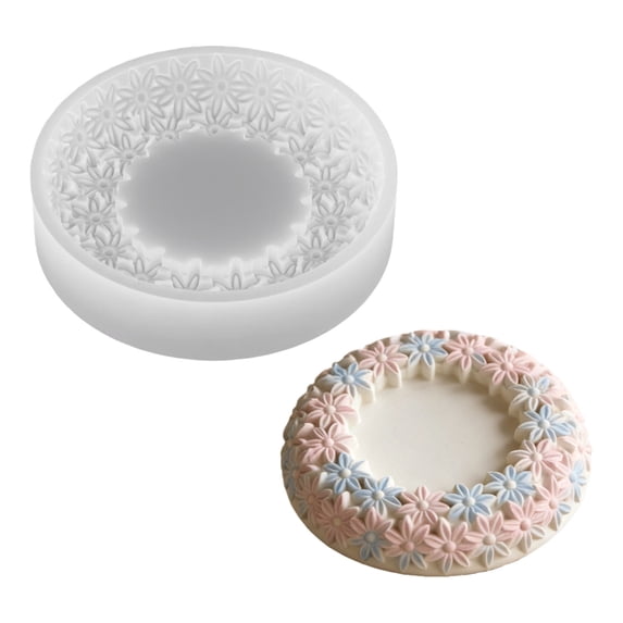 Silicone Flower Garden Base Mould With Natural Petal Texture For ...