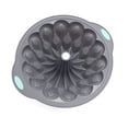 Silicone Fluted Cake Pan, Hollow Ring Mold, Non Stick Savarin Baking ...
