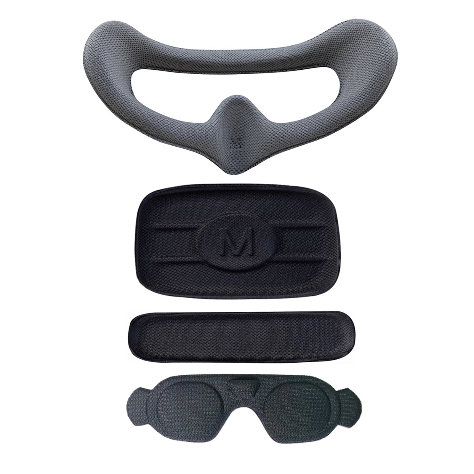 Silicone Foam Pad Sponge Eye Pad Face Mask For Goggles 3 Lens ...