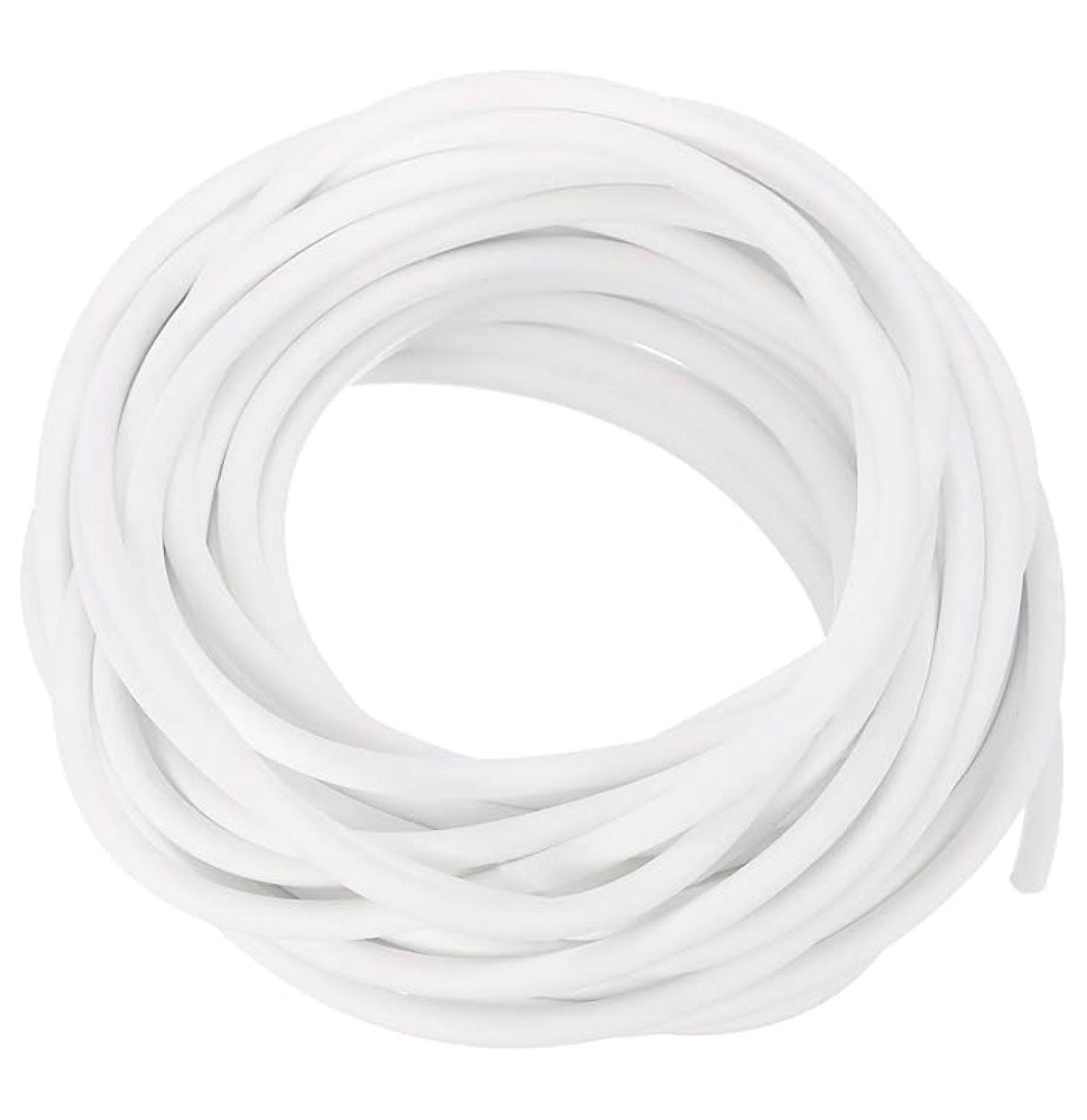 Silicone Foam Seal Strip 10M (32.8ft) 5mm Diameter - Solid Rubber ...