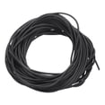 Silicone Foam Seal Strip 10M Black 2mm, Weather Stripping for Doors ...