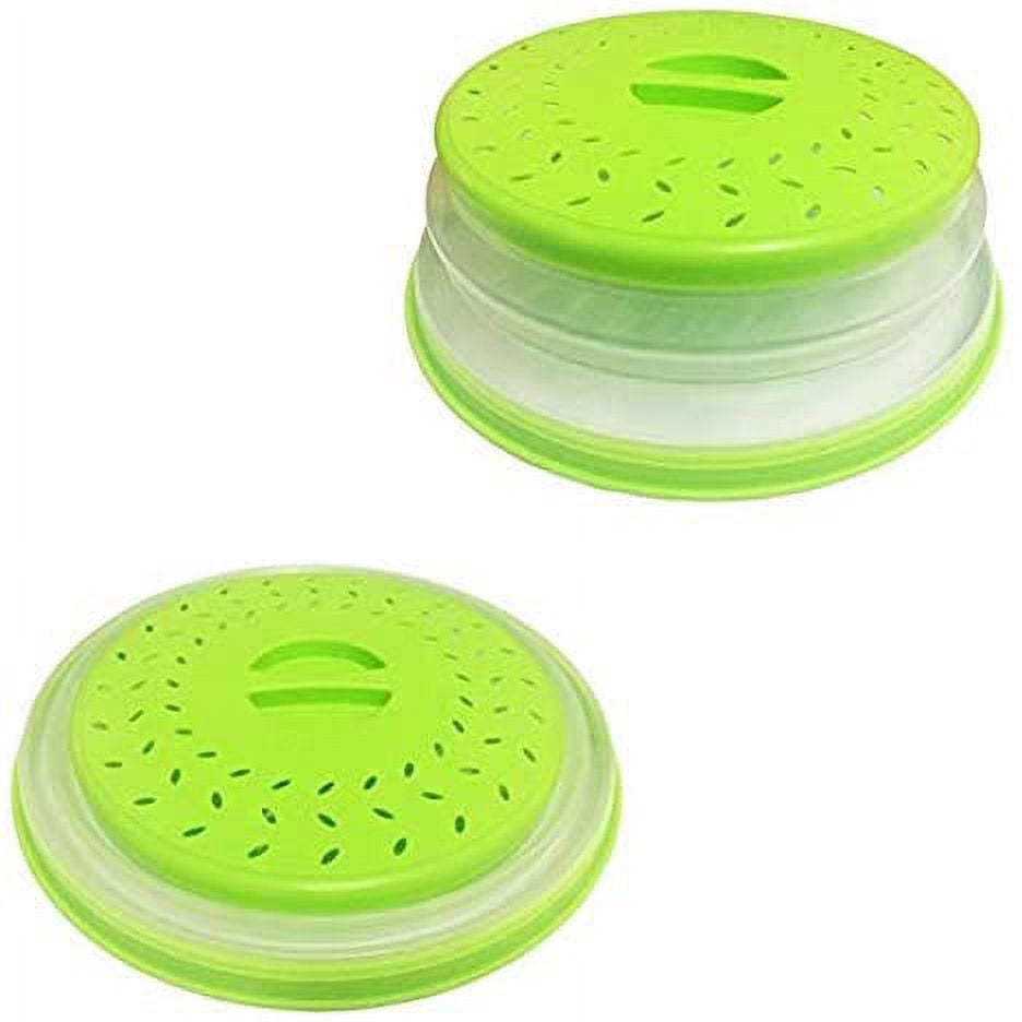 Silicone Folding Collapsible Microwave Cover Splatter Screen - Walmart.com