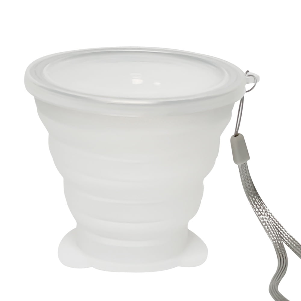 Silicone Folding Cup Outdoor Travel Cup Retractable Mouthwash Cup ...