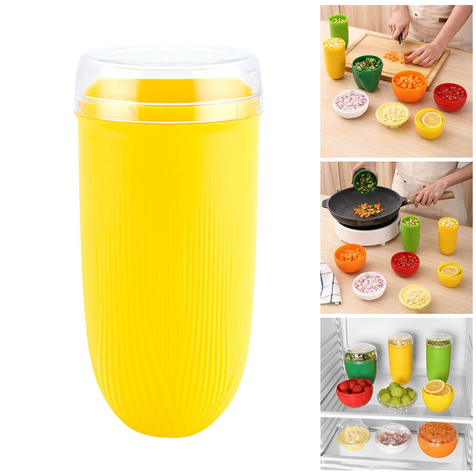 Silicone Food Bag Rice Containers Potato Chip Organizer for Pantry ...