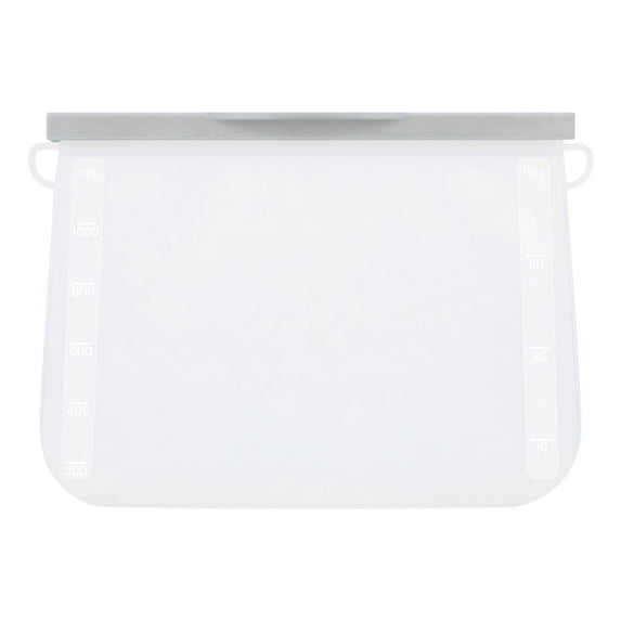 Silicone Food Storage Bags, Reusable Leakproof Silicone Preservation ...