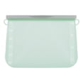 Silicone Food Storage Bags, Reusable Leakproof Silicone Preservation ...