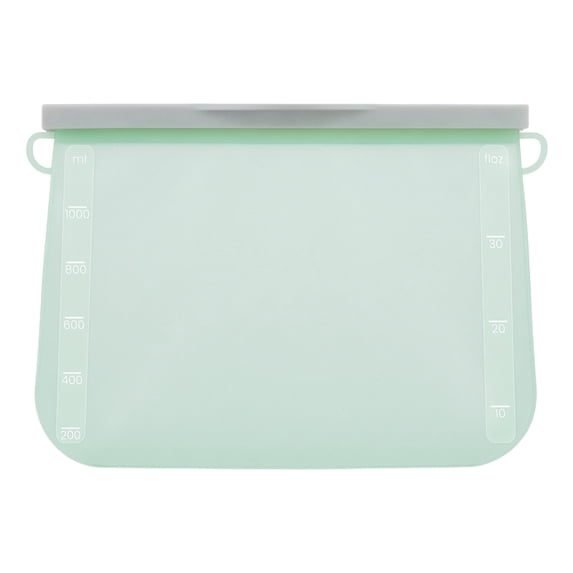 Silicone Food Storage Bags, Reusable Leakproof Silicone Preservation ...