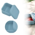 Silicone Food Storage Container With Lid Leak Proof Lunch Bento Box For ...