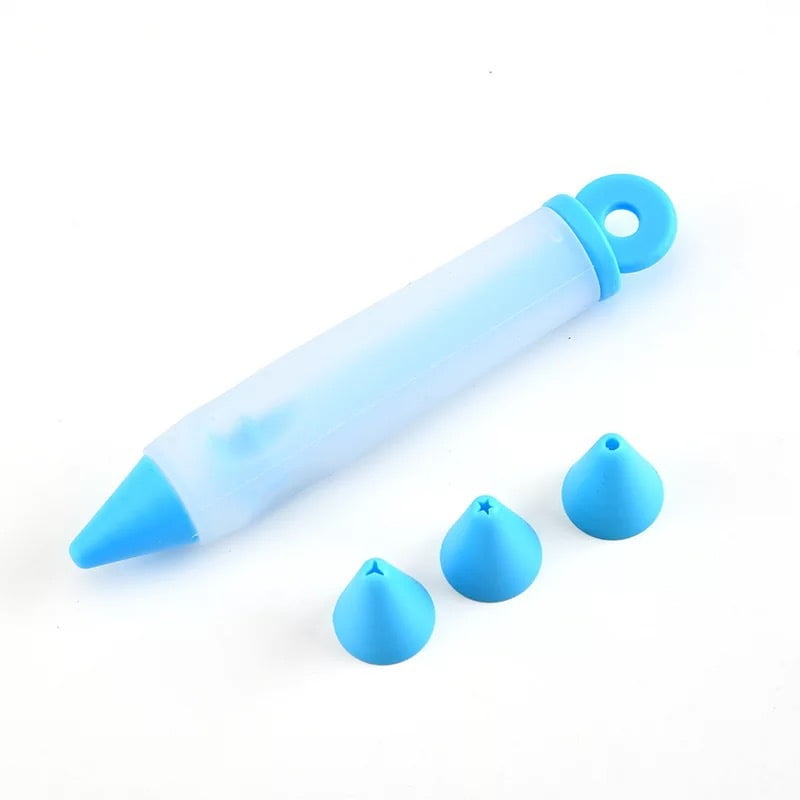 Silicone Food Writing Pen, Cake Desserts Decorating Pen DIY Baking ...