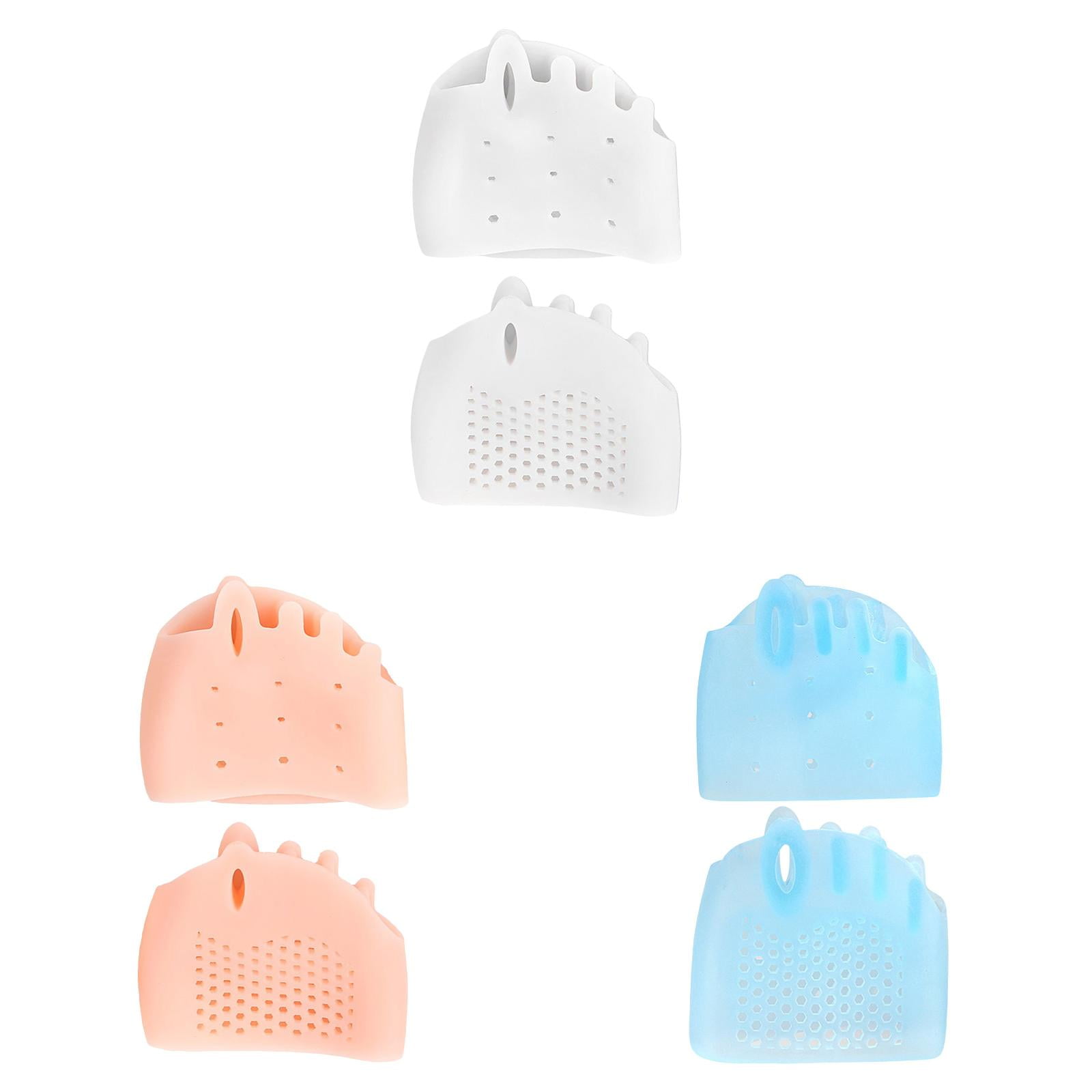 Silicone Forefoot Pads, Big Toe Straighteners for Women Men,Toe Spacers ...