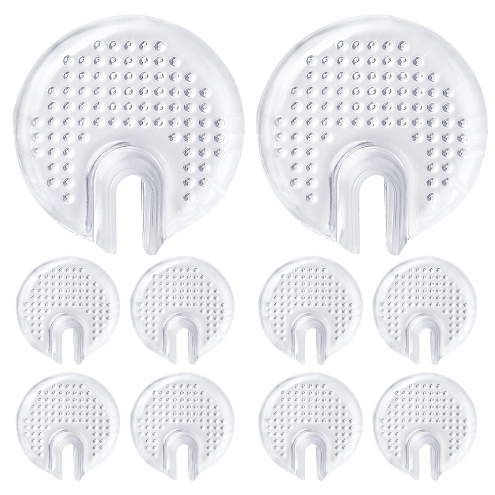 Silicone Forefoot Pads for Sandals Relief Pain and Avoid Skin Friction ...
