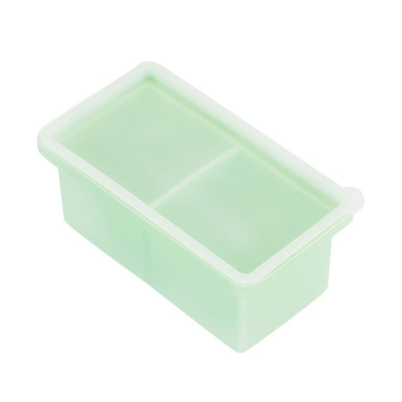 Silicone Freezer Tray with Lid Soup Freezer Container 2 Cup Extra Large ...