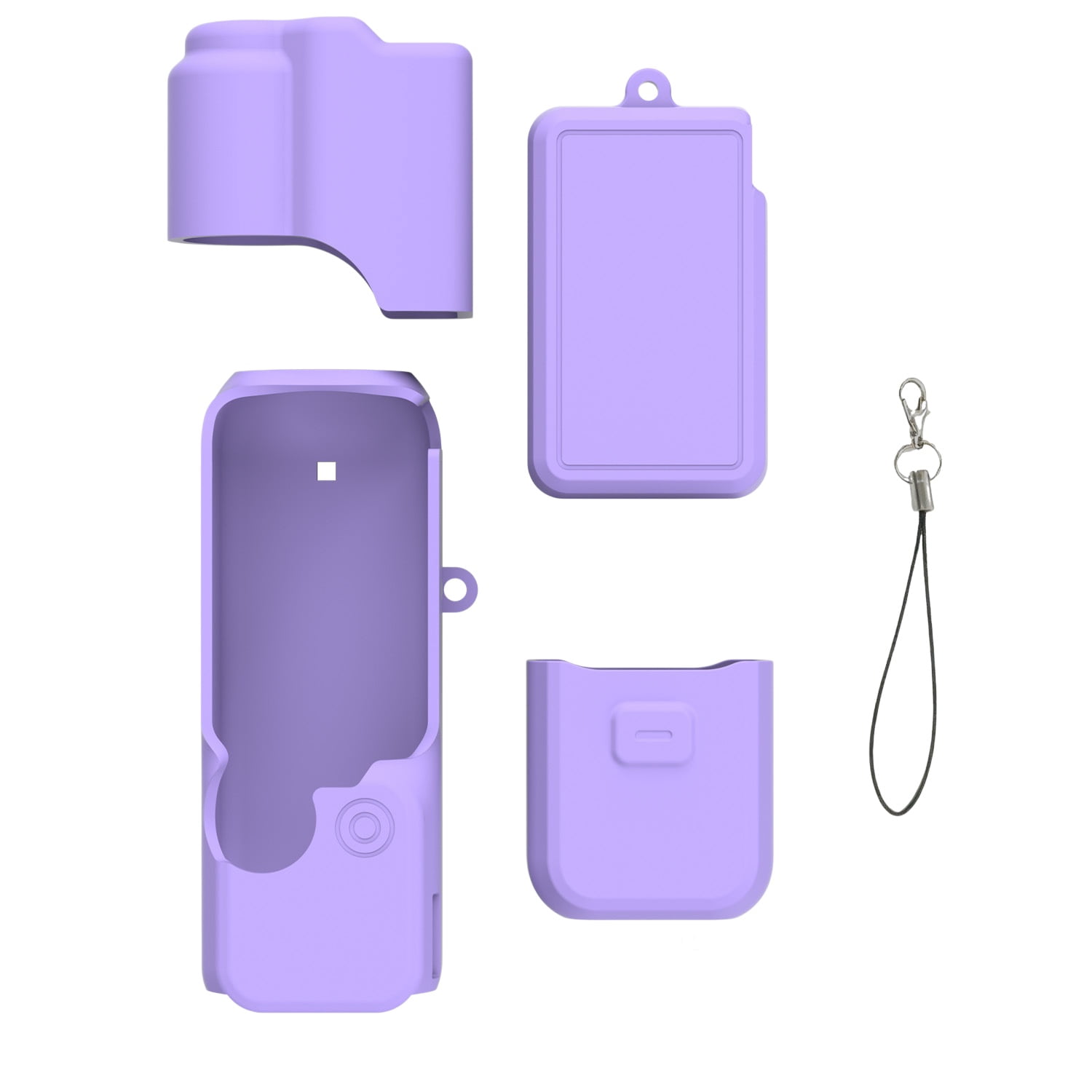 Silicone Full Protection Kit for DJI Pocket 4, Shockproof Camera Screen ...