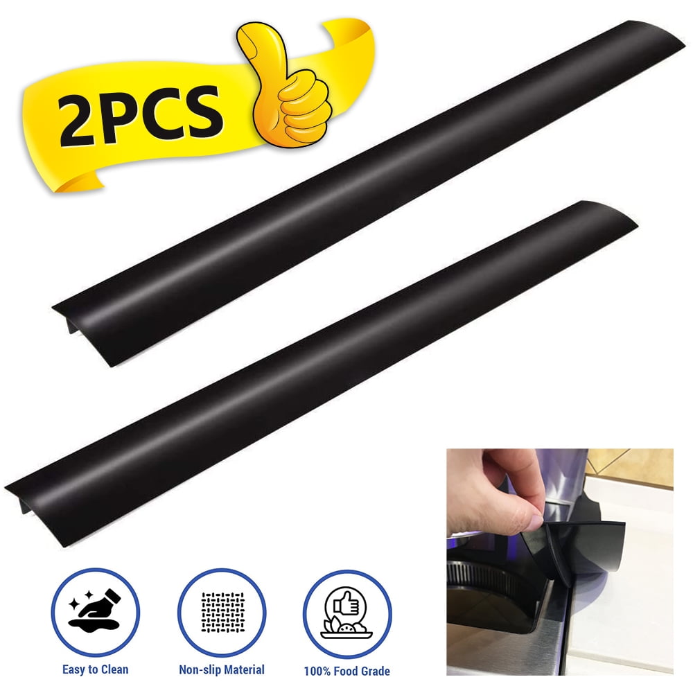 Silicone Gap Cover, 2 Pack Silicone Gap Stopper Kitchen Stove Counter ...