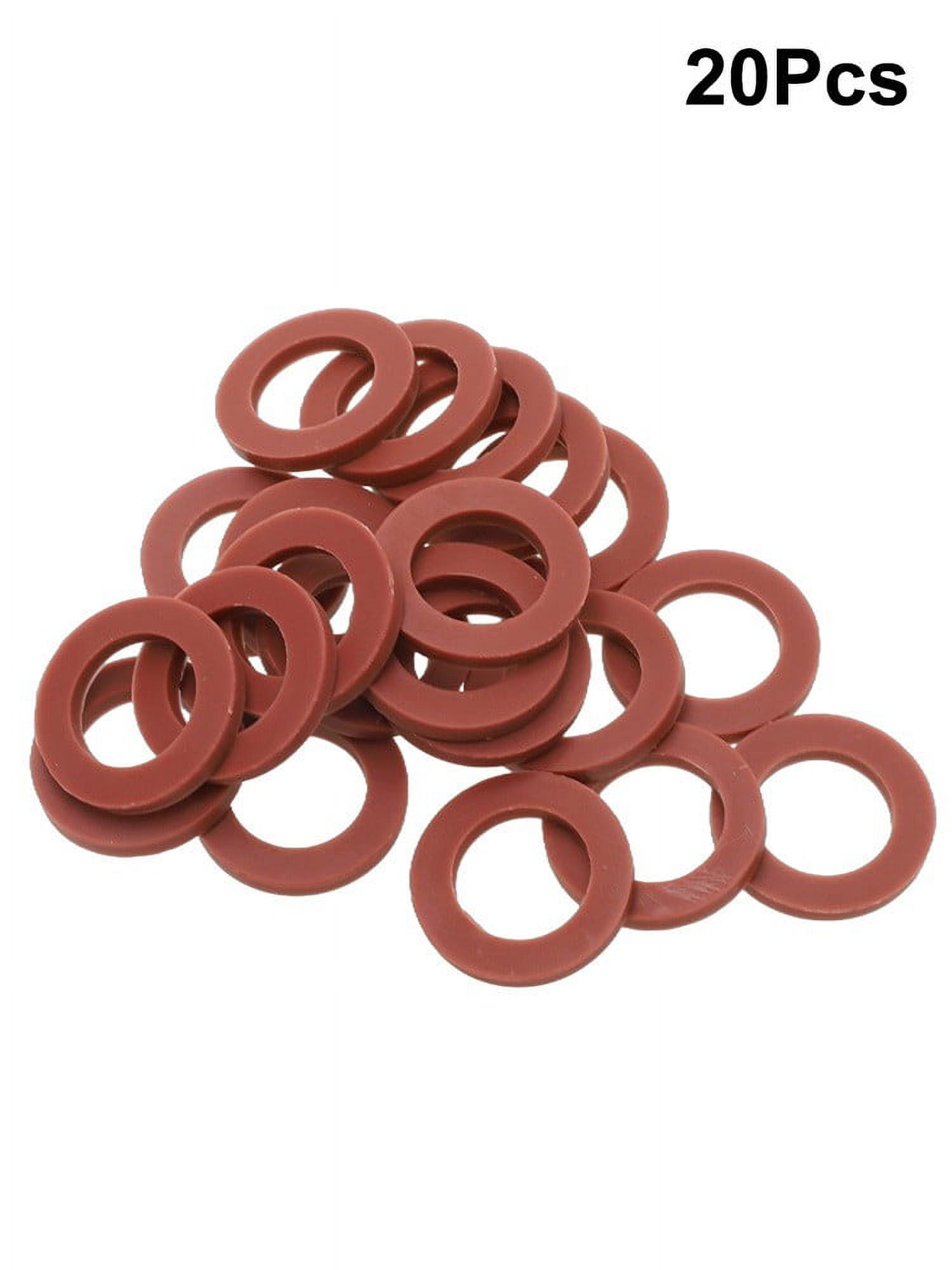 Silicone Garden Hose Washers Seals Sprinkler Water Stop Gasket O Ring ...