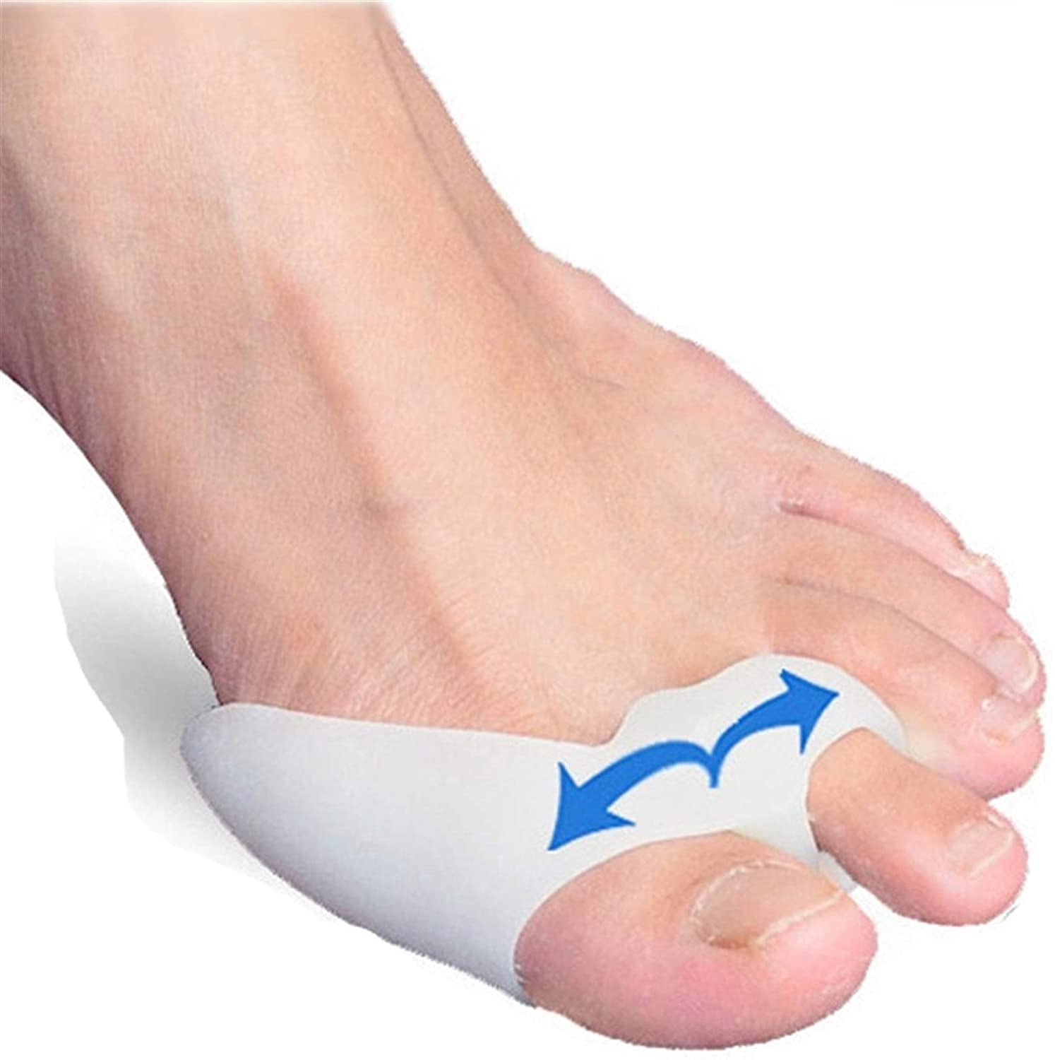 Big Toe Gel Toe Stretcher & Toe Separator，Toe Spacers,Breathable ...