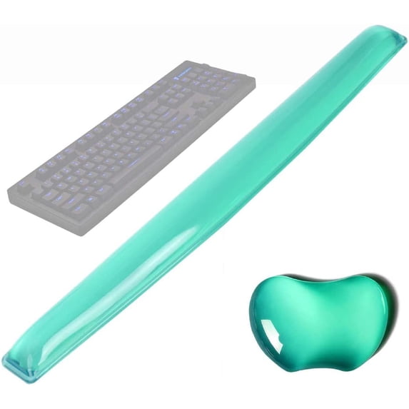 Silicone Gel Keyboard Wrist Rest Set Plus - Keyboard & Mouse Wrist ...