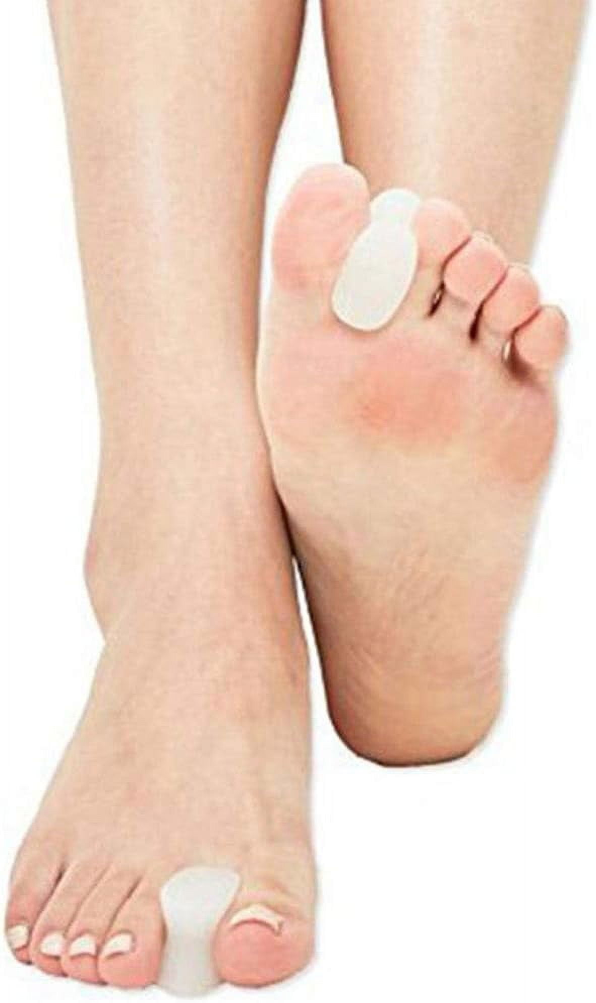 Silicone Gel Toe Separator - Toe Straightener - Feet Care Thumb Bone ...