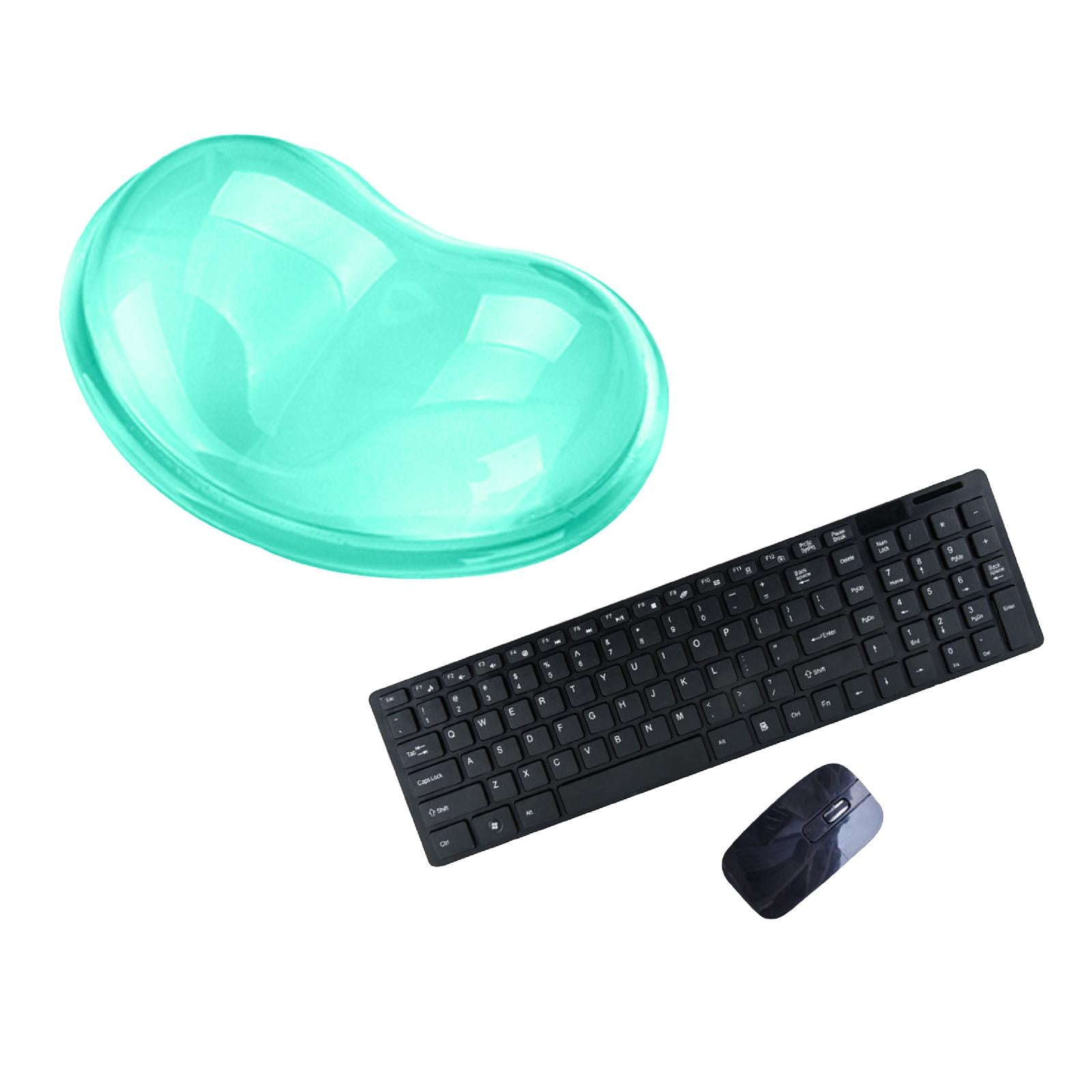 Silicone Gel Wrist Rest Heart Shaped Translucence Ergonomic Pad ...