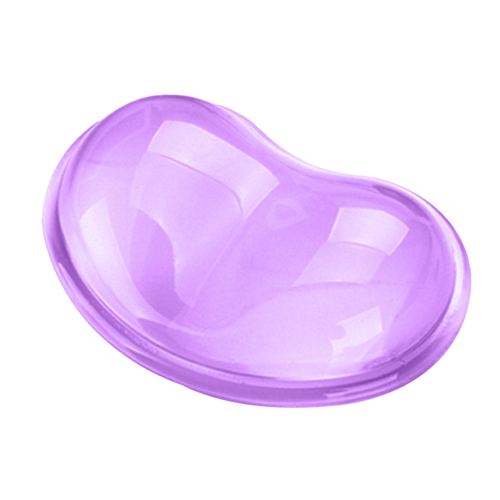 Silicone Gel Wrist Rest Heart Shaped Translucence Ergonomic Pad ...