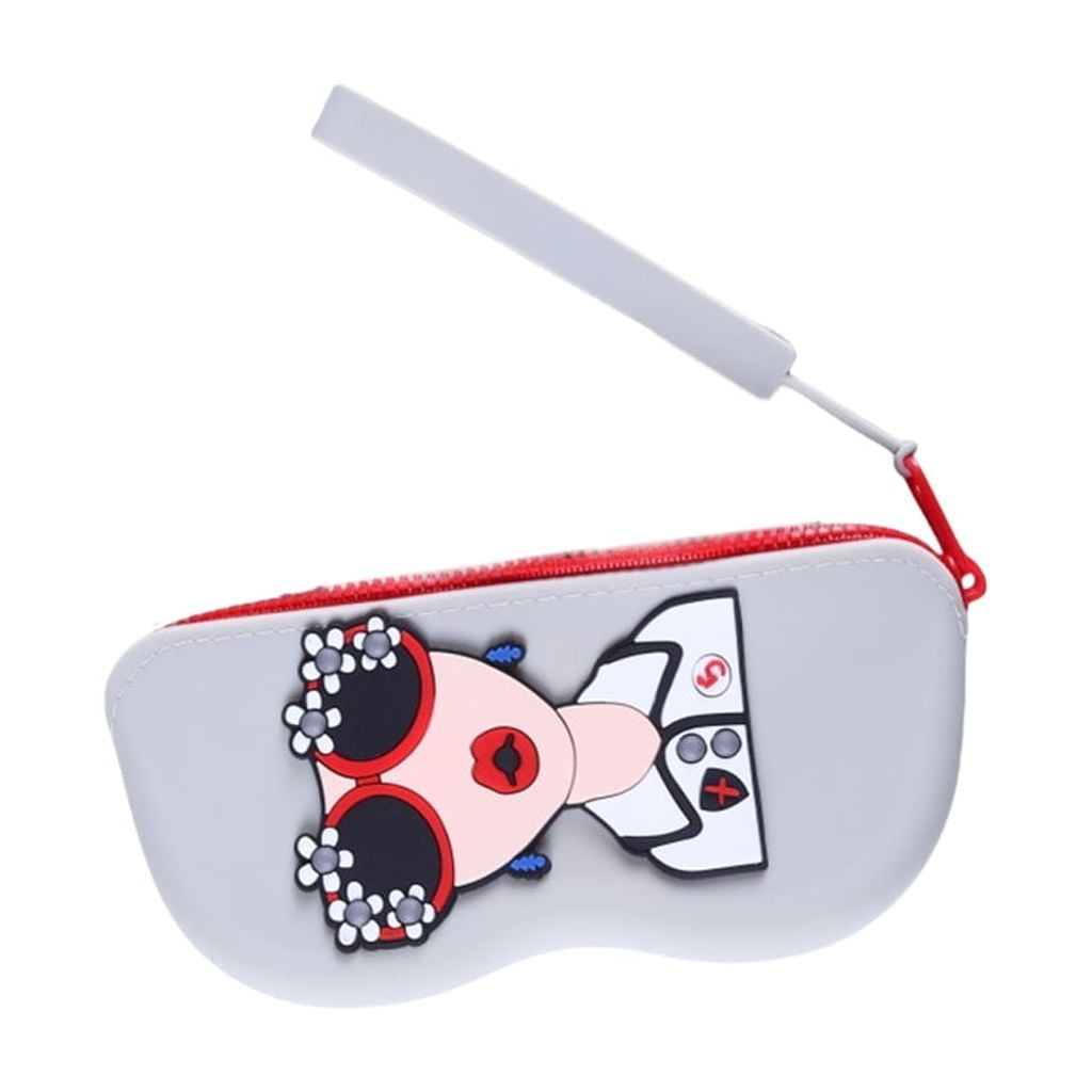Silicone Glasses Bag with Hanging Handle Portable Small Items Bag ...