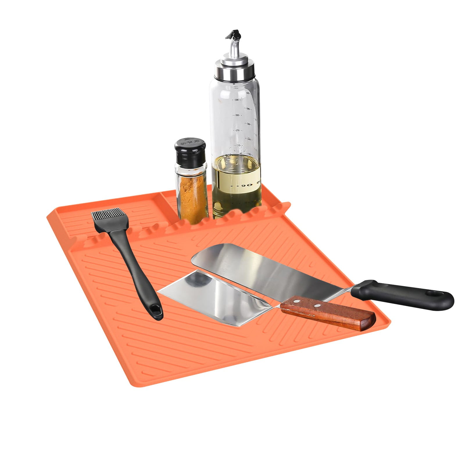 Silicone Griddle Tools Mat for Blackstone, Griddle Mat Barbeque Grill ...