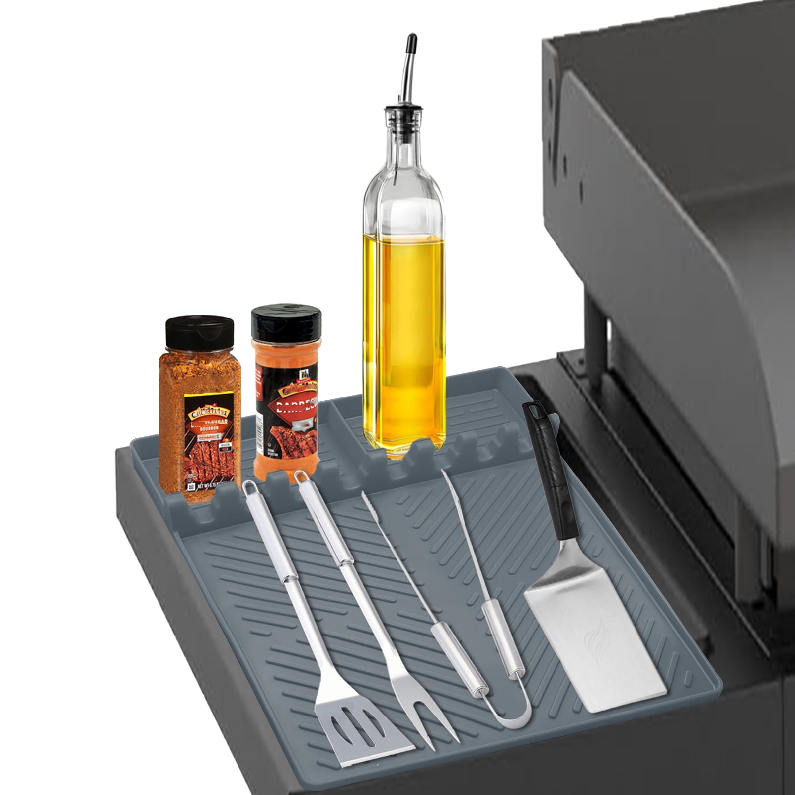 Silicone Griddle Tools Mat for Blackstone, Large Silicone Spatula Mat ...