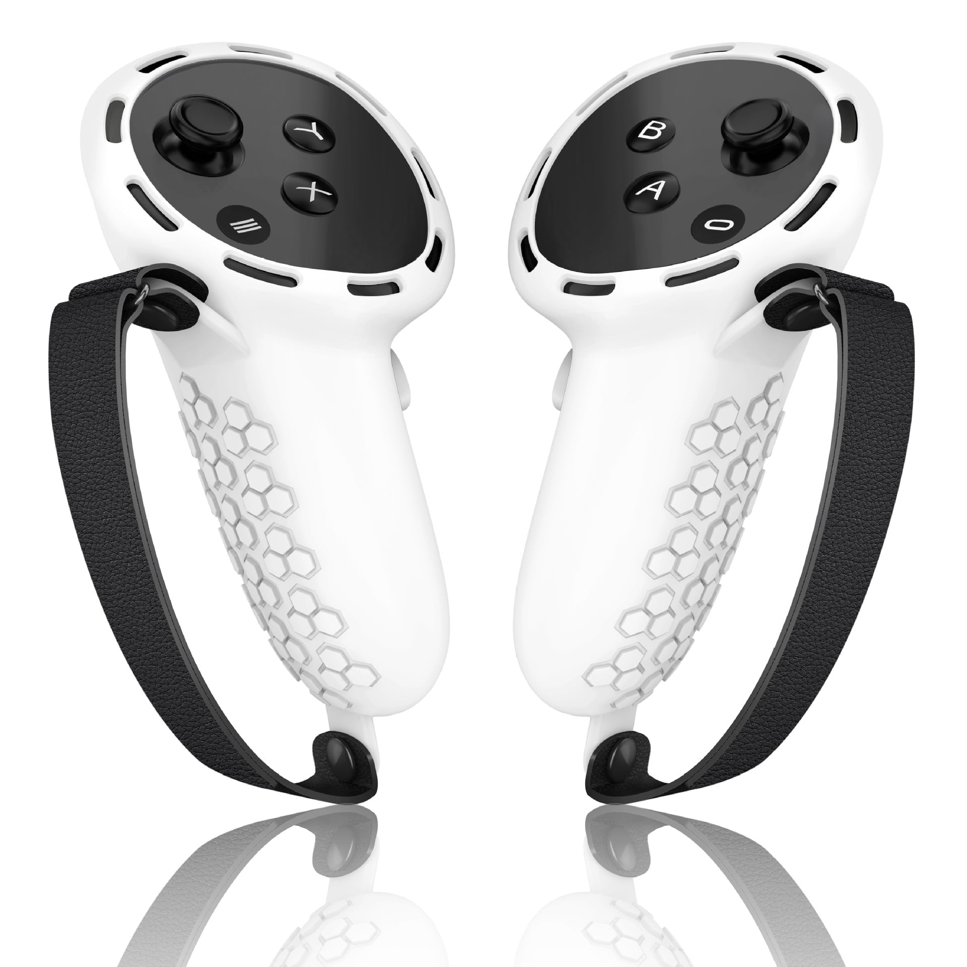 Silicone Grip Cover for Oculus Quest 3, Protector Cover with Controller ...