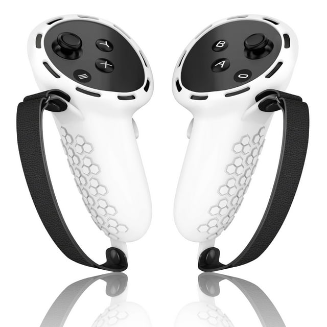 Silicone Grip Cover for Oculus Quest 3, Protector Cover with Controller ...